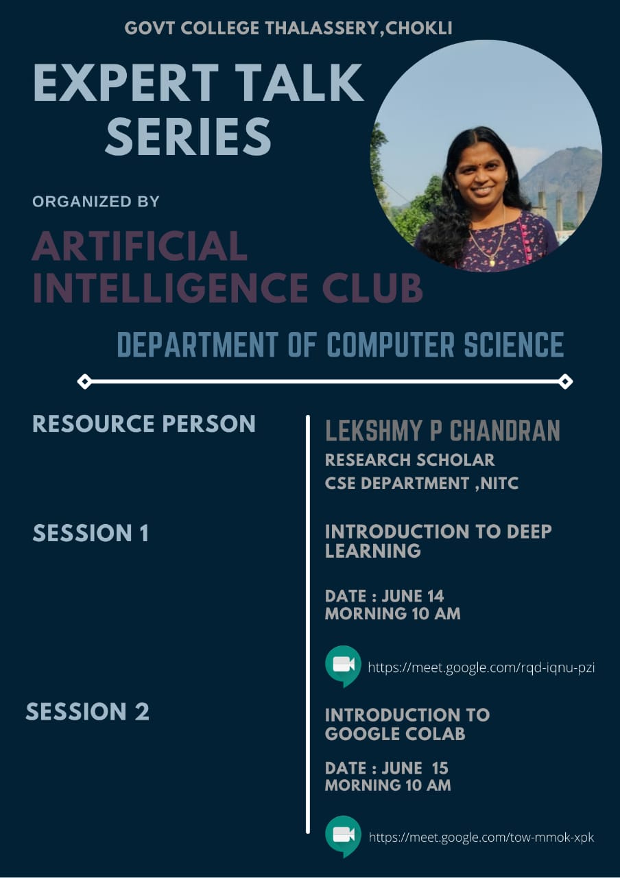 Artificial Intelligence Club – KBSGCT Chokli